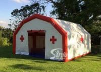 China Inflatable Medical Tent 7x5m Portable Rescue Shelter Emergency Hospital Equipment PVC for sale