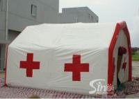 China Inflatable Medical Tent 7x5m Portable Rescue Shelter Emergency Hospital Equipment PVC for sale