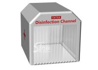 China Outdoor Portable Inflatable Disinfection Channel Tent 0.6mm PVC for Emergency Sterilization in Public Places for sale