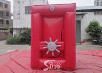 China Inflatable Cash Cube Money Booth 2x2m for Crazy Cash Grab Advertisement Activities for sale