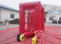 China Inflatable Cash Cube Money Booth 2x2m for Crazy Cash Grab Advertisement Activities for sale