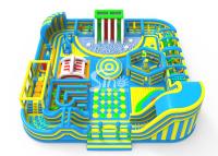 China 35x35m Indoor Inflatable Theme Park Playground for Kids and Adults Commercial Use for sale