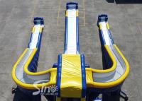 China 10m High Giant Inflatable Triple Water Slide for Adults EN14960 Certified Water Park for sale