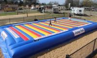 China Giant Inflatable Jump Pad 15x9m Heavy Duty PVC Bounce Mat for Kids Adults Outdoor Party Fun for sale