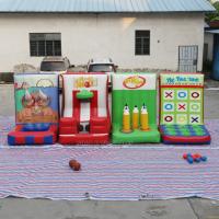 China 4in1 Inflatable Tic Tac Toe Carnival Game 100kg 0.7CBM for Kids Adults Outdoor Party for sale