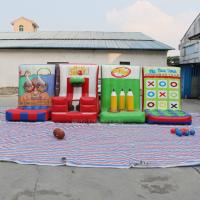 China 4in1 Inflatable Tic Tac Toe Carnival Game 100kg 0.7CBM for Kids Adults Outdoor Party for sale