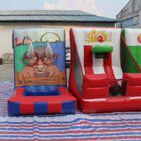China 4in1 Inflatable Tic Tac Toe Carnival Game 100kg 0.7CBM for Kids Adults Outdoor Party for sale