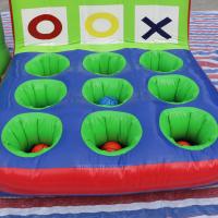 China 4in1 Inflatable Tic Tac Toe Carnival Game 100kg 0.7CBM for Kids Adults Outdoor Party for sale