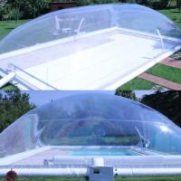 China Transparent Inflatable Pool Cover 10x8m Rectangular Blow Up Dome for Outdoor Use for sale