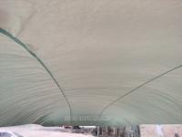 China 12x6m Portable Clear Inflatable Pool Cover Tent with Grey Ceiling for Swimming Pool for sale