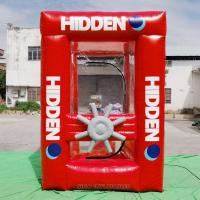 China 2x2m Inflatable Cash Cube Money Booth with Custom Logo for Party Entertainment for sale