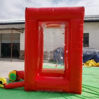 China 2x2m Inflatable Cash Cube Money Booth with Custom Logo for Party Entertainment for sale