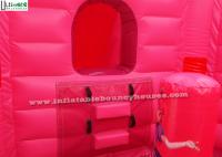 China Commercial Pink Fairytale Princess Palace Bounce House 6.5m x 5.0m Inflatable Castle for sale