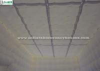 China Multifunctional Inflatable white Cube Tent with windows For outdoor Exhibition for sale