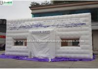 China Multifunctional Inflatable white Cube Tent with windows For outdoor Exhibition for sale