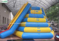 China Icetower Inflatable Water Park with Slide 8m x 8m x 6m Commercial Grade for sale