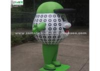 China Cute Advertising Inflatables , Inflatable Golf Ball Moving Cartoon for sale