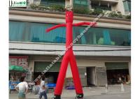 China Outdoor Advertising Inflatable Dancing Man in Red , Purple , Green for sale