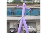 China Outdoor Advertising Inflatable Dancing Man in Red , Purple , Green for sale