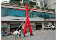 China Outdoor Advertising Inflatable Dancing Man in Red , Purple , Green for sale