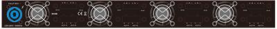 China FTD Rack Mount 1U Class D Power Amplifier Black Durable 50Hz 60Hz for sale