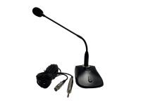 China ABS Table 48V Phantom Power PA Microphone System For Conference Room for sale