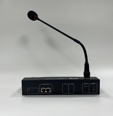 China FTD Digital Voice Evacuation System Fire Alarm Microphone POE for sale