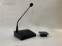 China FTD Audio Matrix Amplifier Black 6 Zone Gooseneck Remote Call Paging Microphone Black for sale