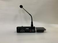 China FTD Audio Matrix Amplifier Black 6 Zone Gooseneck Remote Call Paging Microphone Black for sale