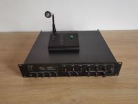 China 6 Zone 350W PA System Amplifier Mixer Amp Support 8 Remote Calling Station for sale