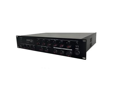 China amplifiers and speakers power mixer amplifier 5 zone mic and line for sale