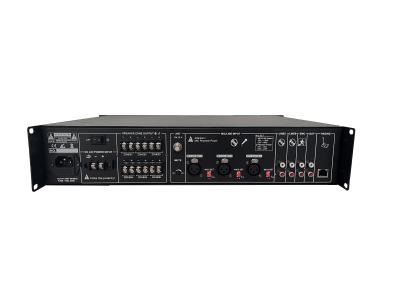China Support Max 8 Remote PA System Amplifier 6 Zone 120W Power Amplifier for sale