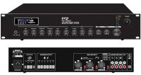 China OEM RoHS PA System Amplifiers 120W Amp Versatile Connections For Hotel BGM for sale