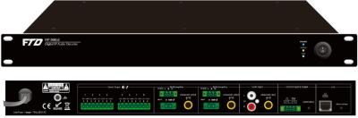 China 1U Height 8 Zone IP Network Audio Adapter AC230V IGMP ARP ICMP Protocol for sale
