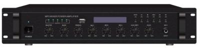 China Short Circuit Protection PA System Amplifiers 120W 70 Volt PA Amp for sale