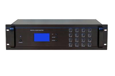 China 16 Channel Pa Mixing Amplifiers PA Audio Controller 830W With RJ45 Port for sale