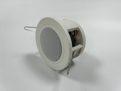 China 3way PA System Speakers Ceiling Speaker 6W 1.5W 103×80mm for sale