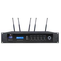 China 5 Channel UHF Digital Conference Room Audio Equipment 105dB S N Ratio for sale