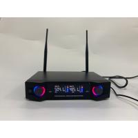 China Professional PA Speaker Volume Control UHF Wireless Microphone System With Bluetooth Speaker for sale