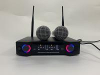 China Professional PA Speaker Volume Control UHF Wireless Microphone System With Bluetooth Speaker for sale