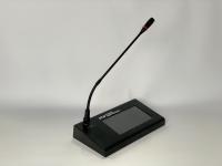 China 70dB IP Network PA System Touch Screen Remote Paging Microphone for sale