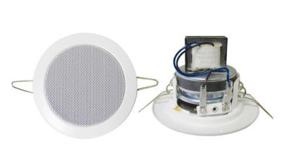 China Commercial 20KHz 100V Ceiling PA System Speakers 3W - 6W for sale