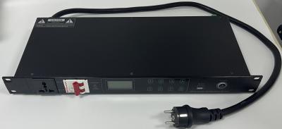 China 25W Power Sequence Controller Support British And Chinese Power Plug 8 Channel Power Sequencer for sale