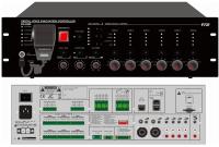China Voice Evacuation System 500w 6 Zone Evac Controller Digital Voice Evacuation System for sale