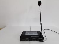 China 120 Zone Capacity Voice Evacuation Gooseneck Wireless System Touch Screen Remote Paging Microphone for sale