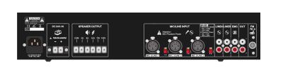 China 20 Lbs PA Power Amplifier with Signal-to-Noise Ratio >100dB and THD <0.1% for sale