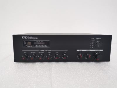 China Public Address  sound system and Mixer Amplifier with usb port for sale