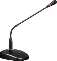 China Hot Sale Gooseneck Wired Microphone Condenser Tabletop Microphone With Dc9v for sale