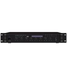 China 60W PA System Mixer Amplifier Unbalanced Input Frequency Response 60-15KHz for sale
