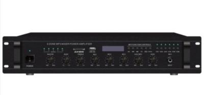 China HOT Sell Pa Amplifier 6 Zone 120w Amplifier Audio With MP3 & FM for sale